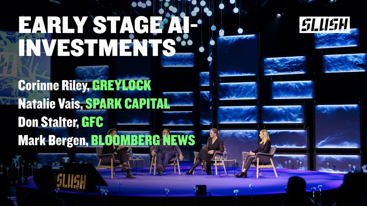 Navigating Early-Stage AI Investments | Corinne Riley, Donald Stalter ...