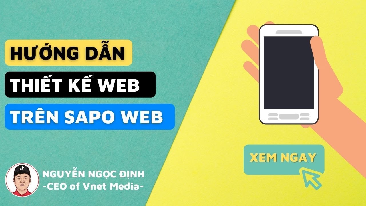 Hướng dẫn sử dụng Sapo Web trên máy tính | NguyenNgocDinh.Net - YouTube