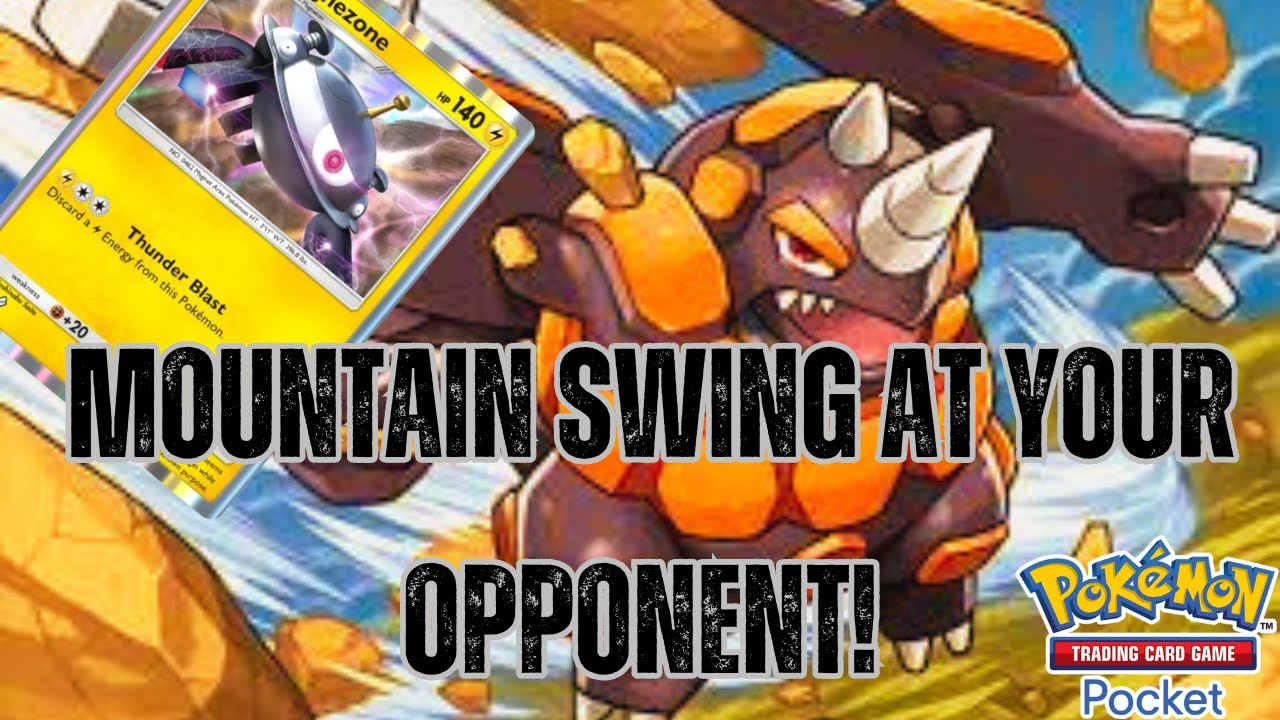 Rhyperior & Magnezone Tag Team Part 2 | Pokemon Pocket Spacetime ...