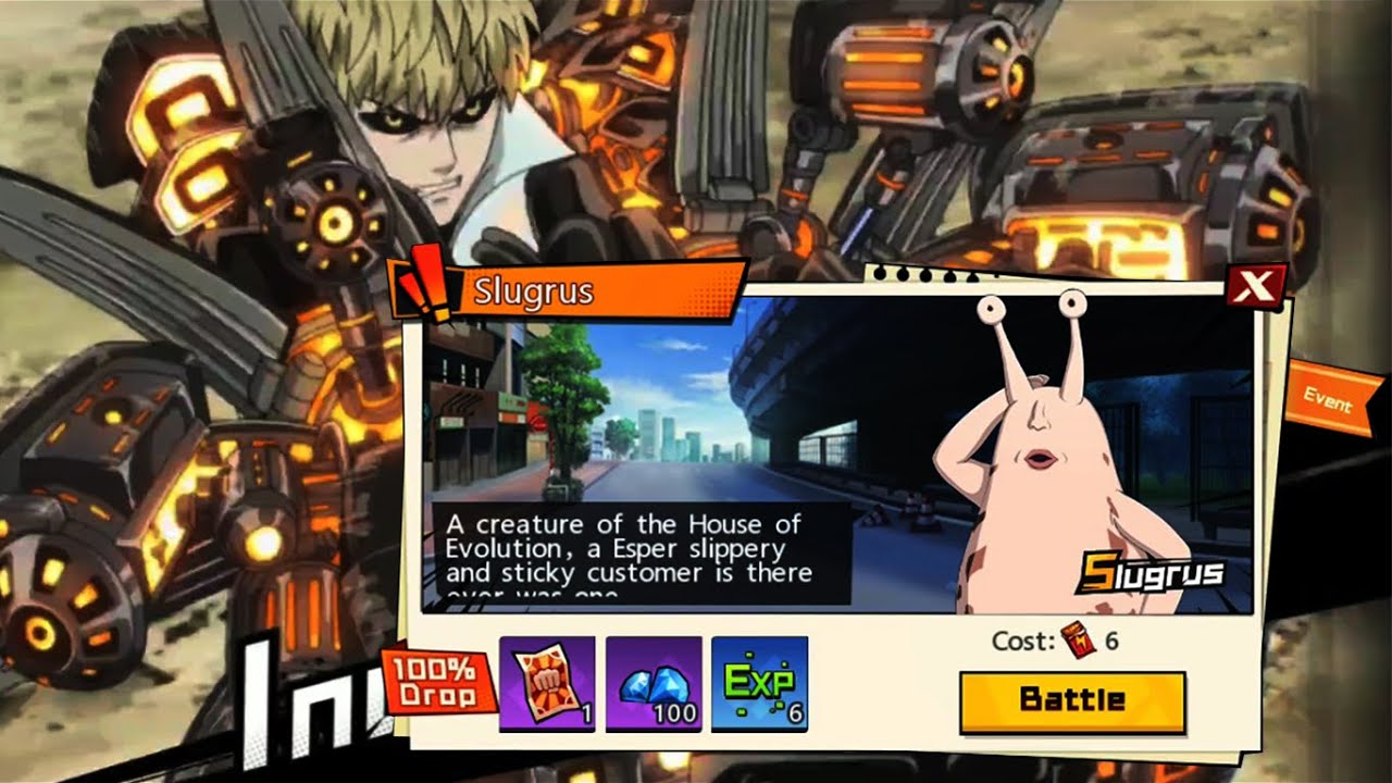 One Punch Man: The Strongest | Slugrus Event | Gameplay - YouTube