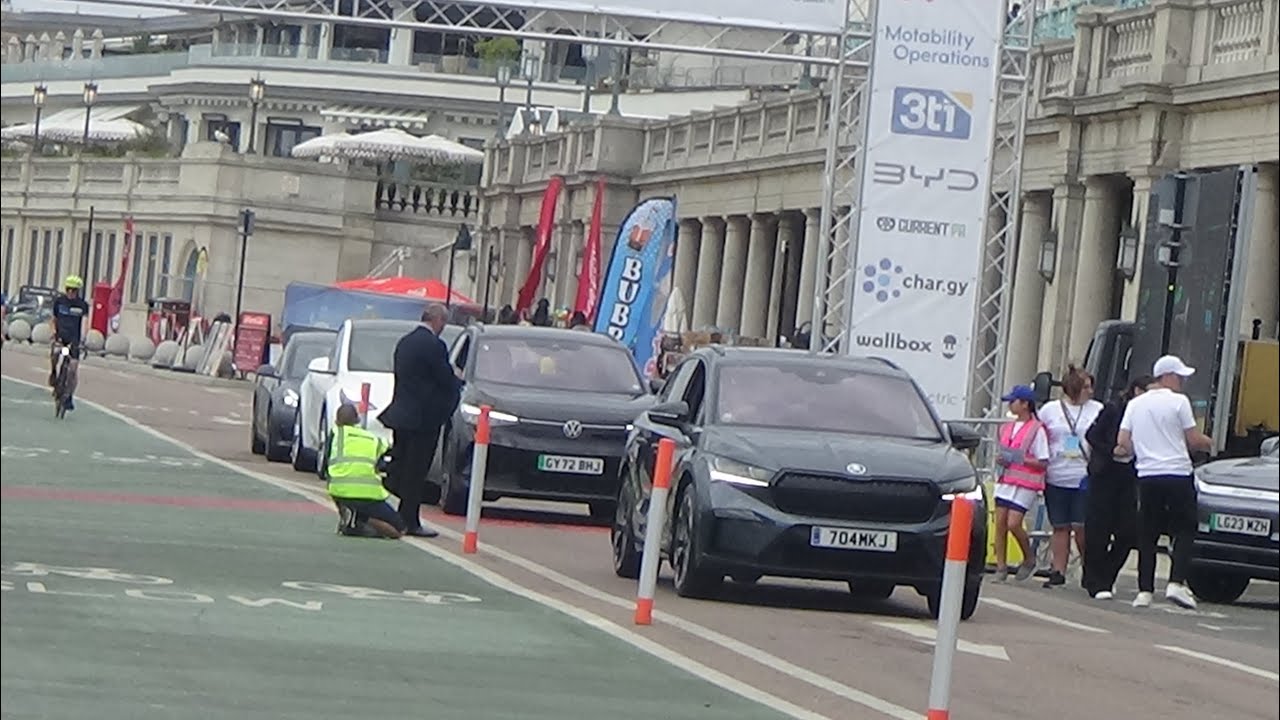 London to Paris EV (Electric Vehicle) Rally 2023 - YouTube