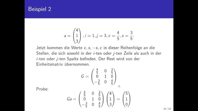 Givens Rotation Efficient Realization Of Givens Rotation Through