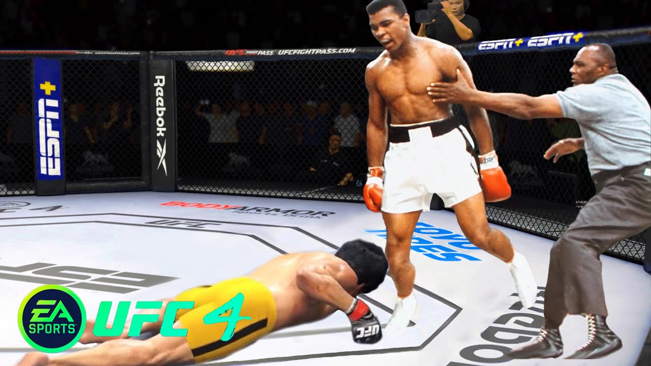UFC4 Bruce lee vs Muhammad Ali EA Sports UFC 4 PS5 - YouTube