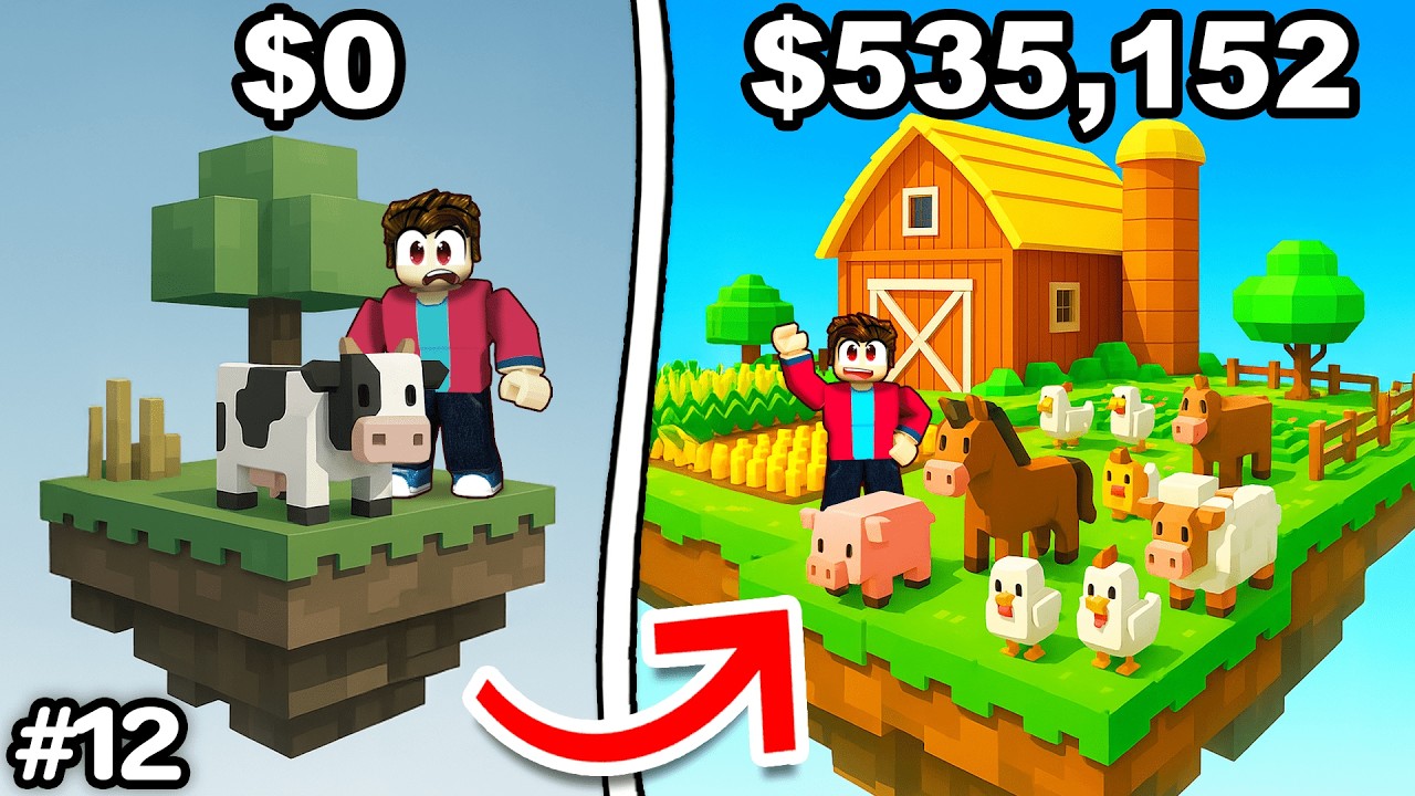 I Built Roblox’s Most Perfect Animal Farm - YouTube