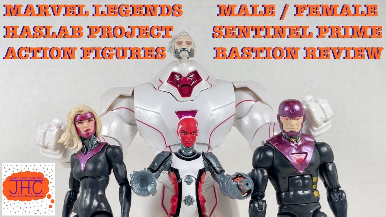 Marvel Legends Haslab Sentinel Prime & Bastion X-Men Robot Omega Nimrod ...