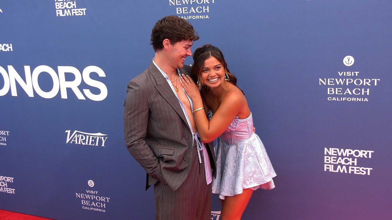 Noah Beck and Siena Agudong 2024 Newport Beach Film Festival Honors ...