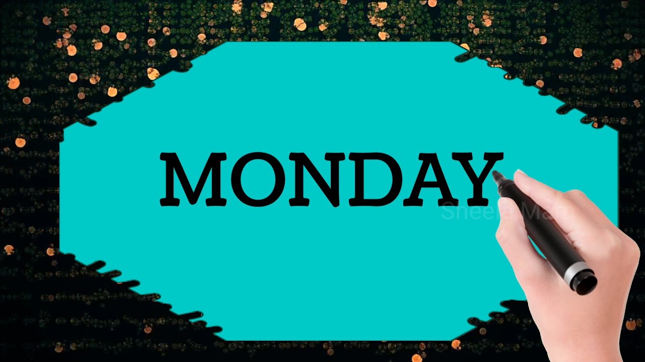 Sunday Monday Tuesday | Days of the week | In English | nursery rhymes ...