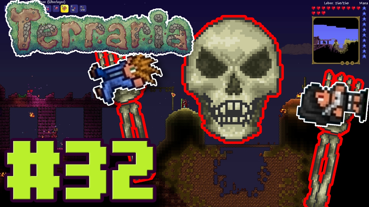 SKELETRON-BOSS! | #32 | Terraria 1.3 Let's Play (Together) [Deutsch ...