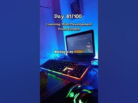 Day 81/100 🚀 of #100daysofcodechallenge #webdevelopment - YouTube