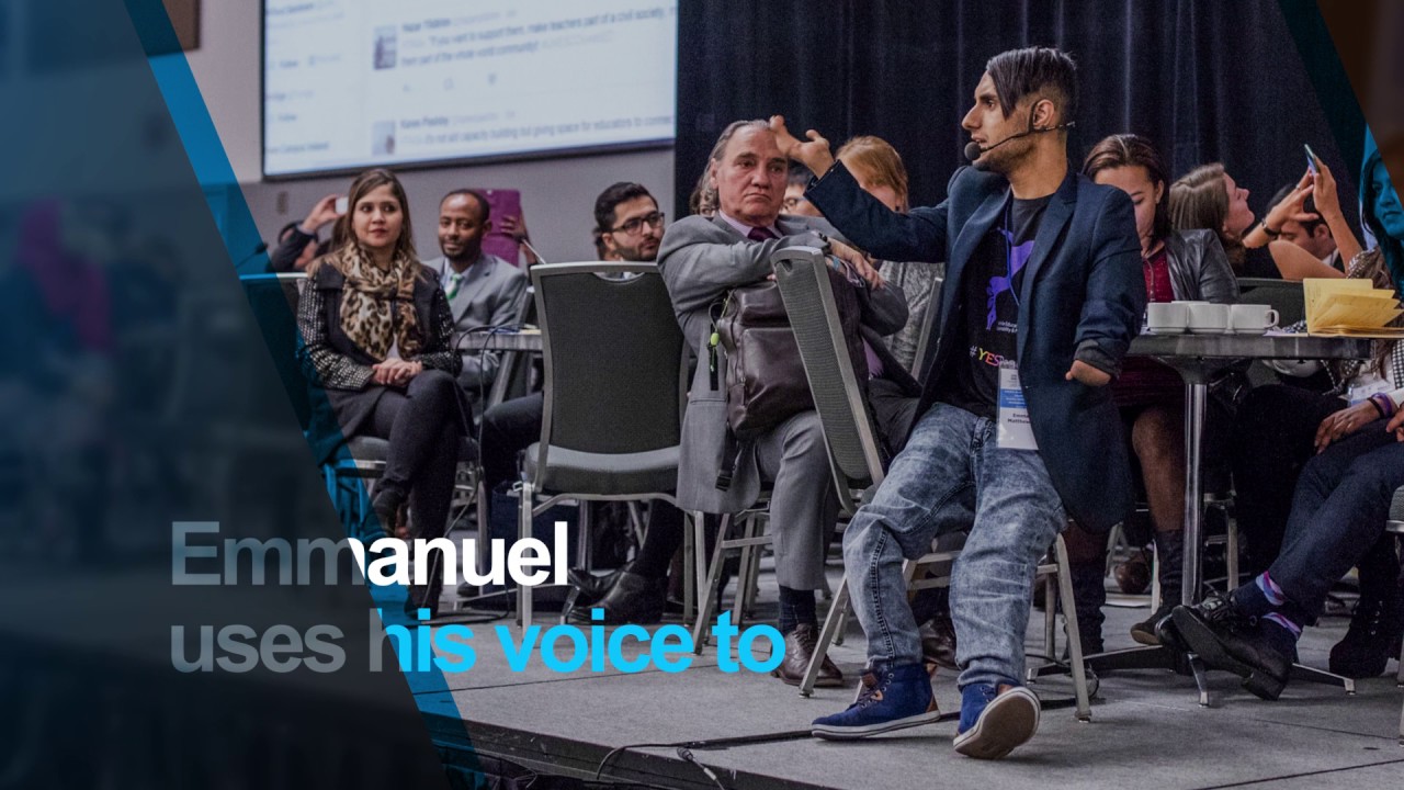 Meet Emmanuel Kelly: UNESCO MGIEP's first YESPeace Champion! - YouTube