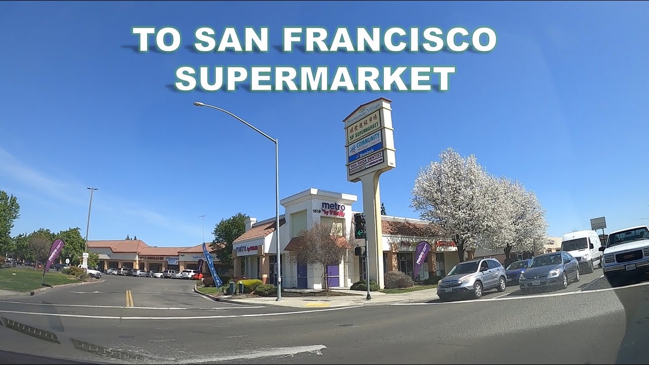 DRIVING TO SF SUPERMARKET | ASIAN STORE | VICZONS vlog - YouTube