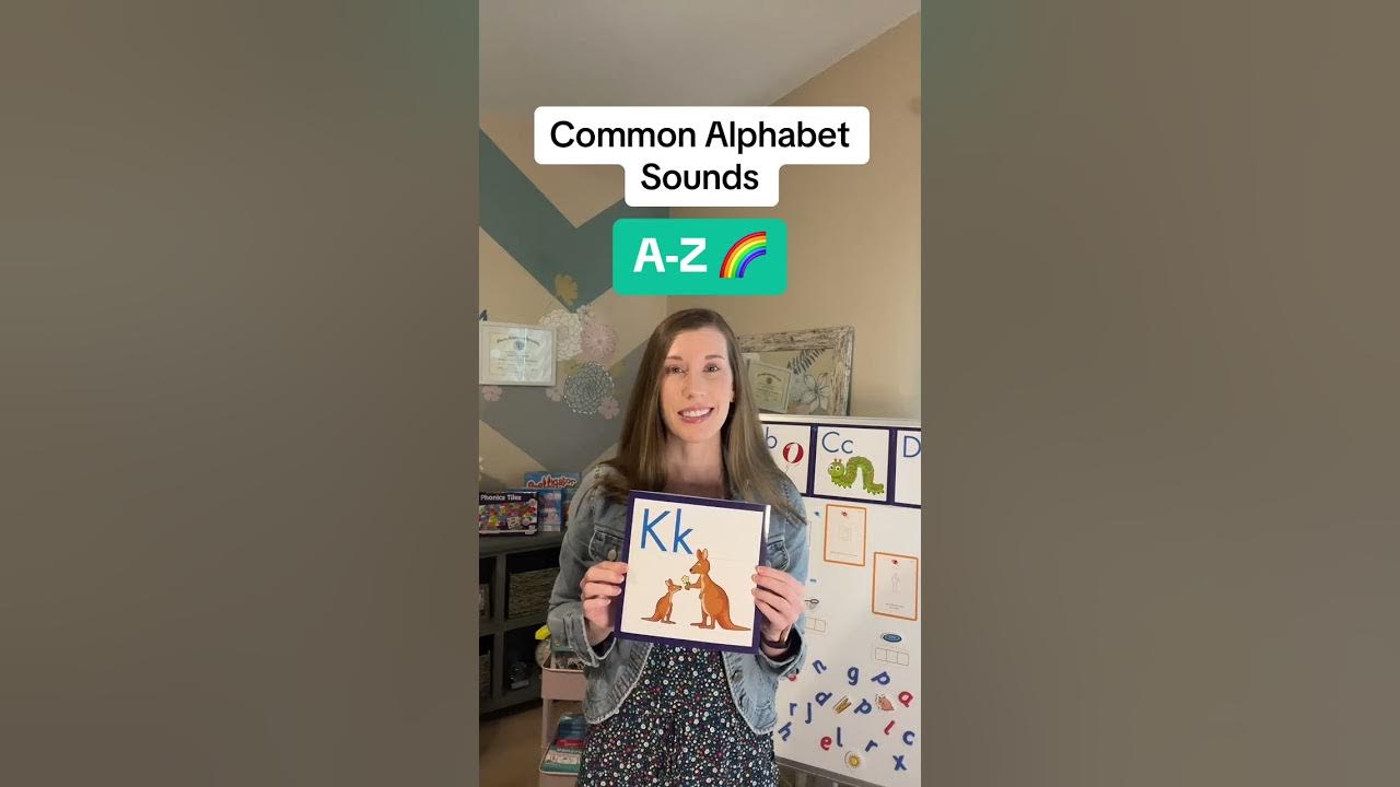 🌈 Common Alphabet Names & Sounds A-Z - YouTube