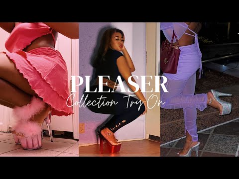 Pleaser Collection + Try on 👠 - YouTube