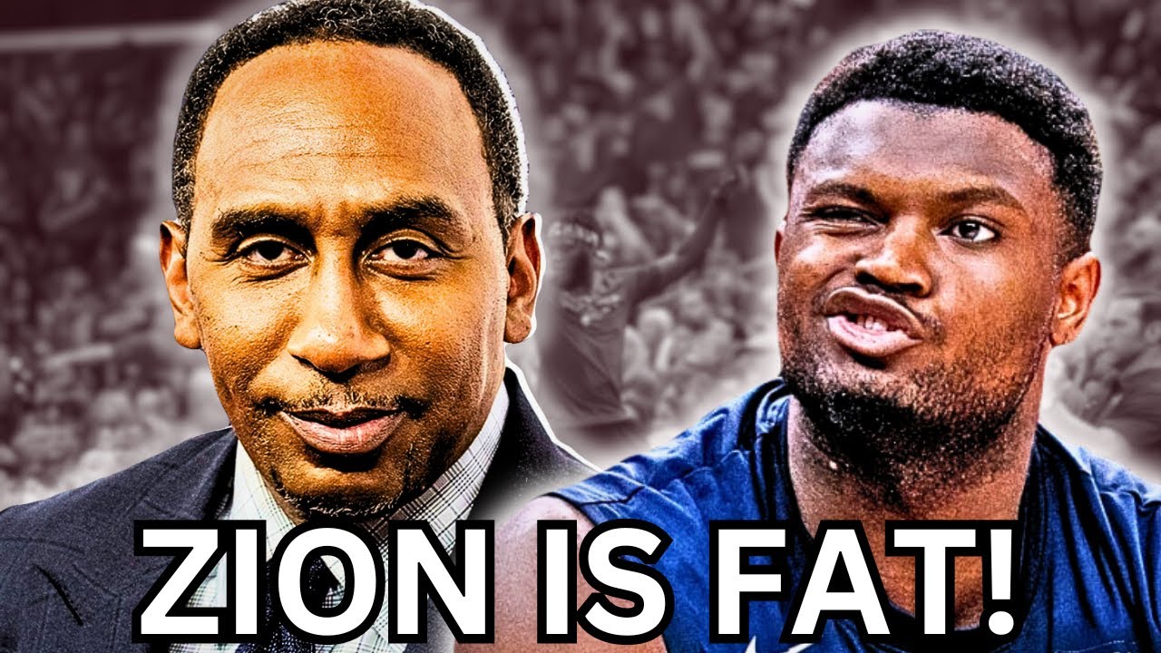 Stephen A Smith Says Zion Williamson is FAT! - YouTube