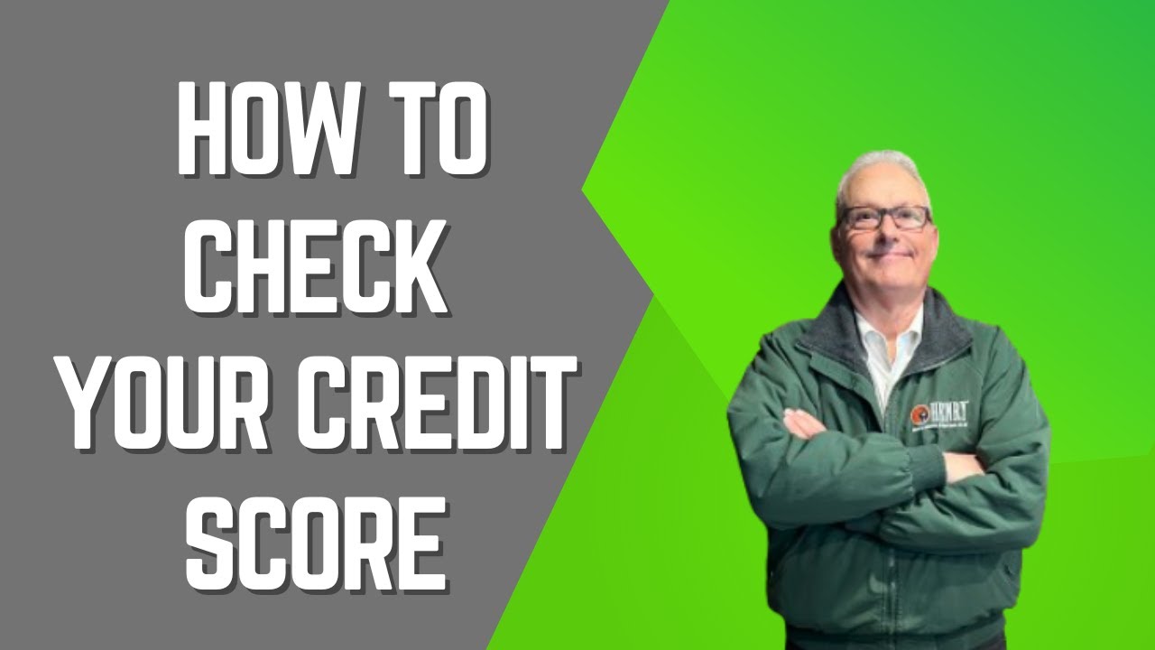 How To Check Your Credit Score - YouTube
