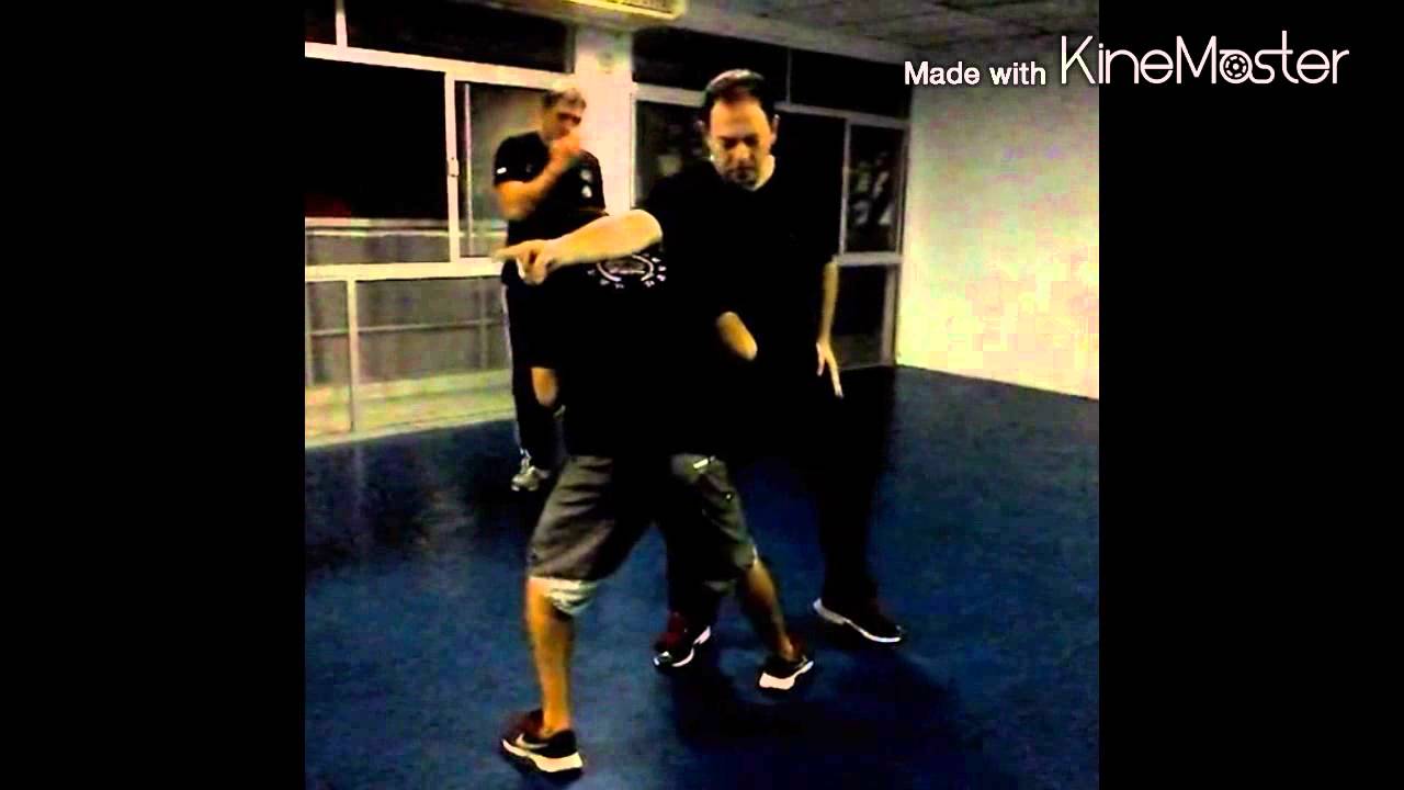 Jeet Kune Do straight lead and trapping kick - YouTube
