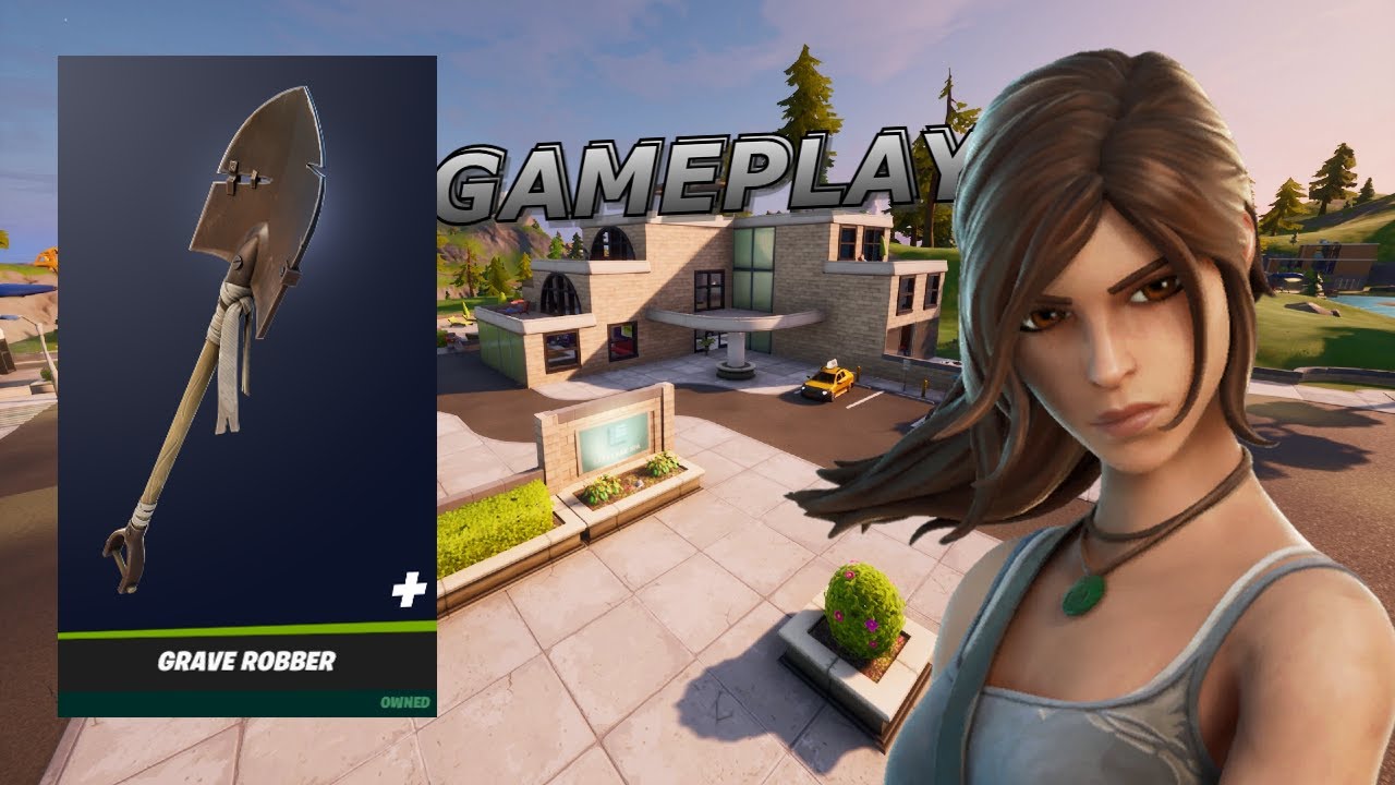 *NEW* GRAVE ROBBER PICKAXE FORTNITE GAMEPLAY - YouTube