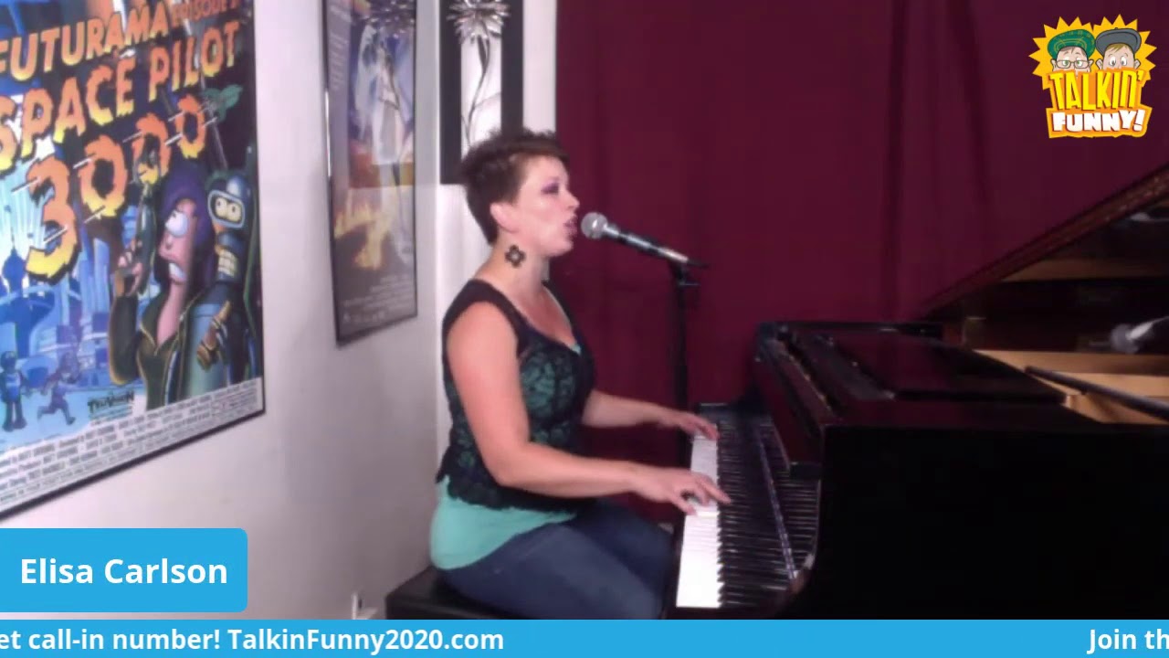 Elisa Carlson performs Baba O'Riley on Talkin' Funny! - YouTube