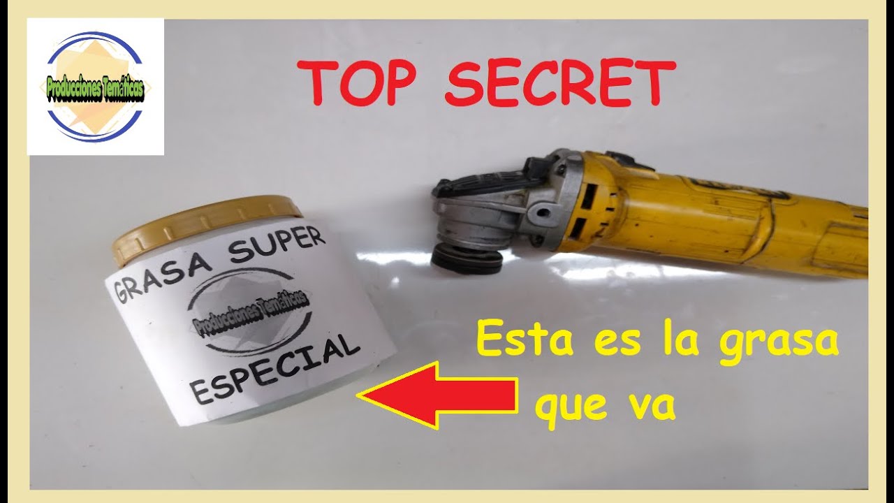 😱GRASA # Especial para amoladora, cajas de engranajes, desmalezadoras ...