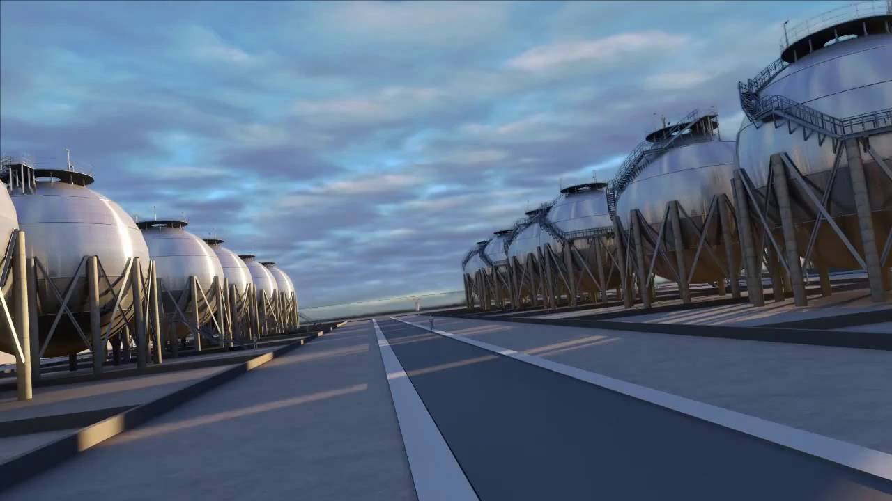 SmartPLANT 3D Oil Refinery Animation Rendered in 3DS Max HD - YouTube
