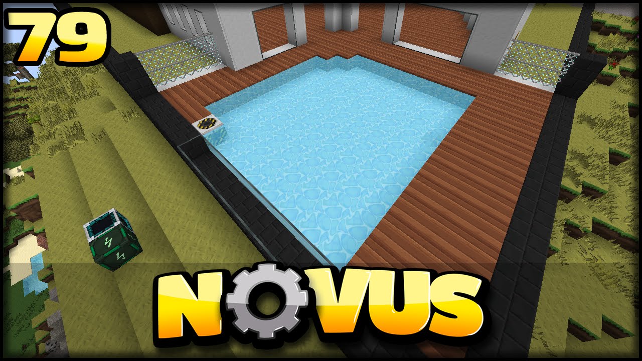 Automatischer Pool | Minecraft NOVUS #79 | Minecraft Modpack - YouTube
