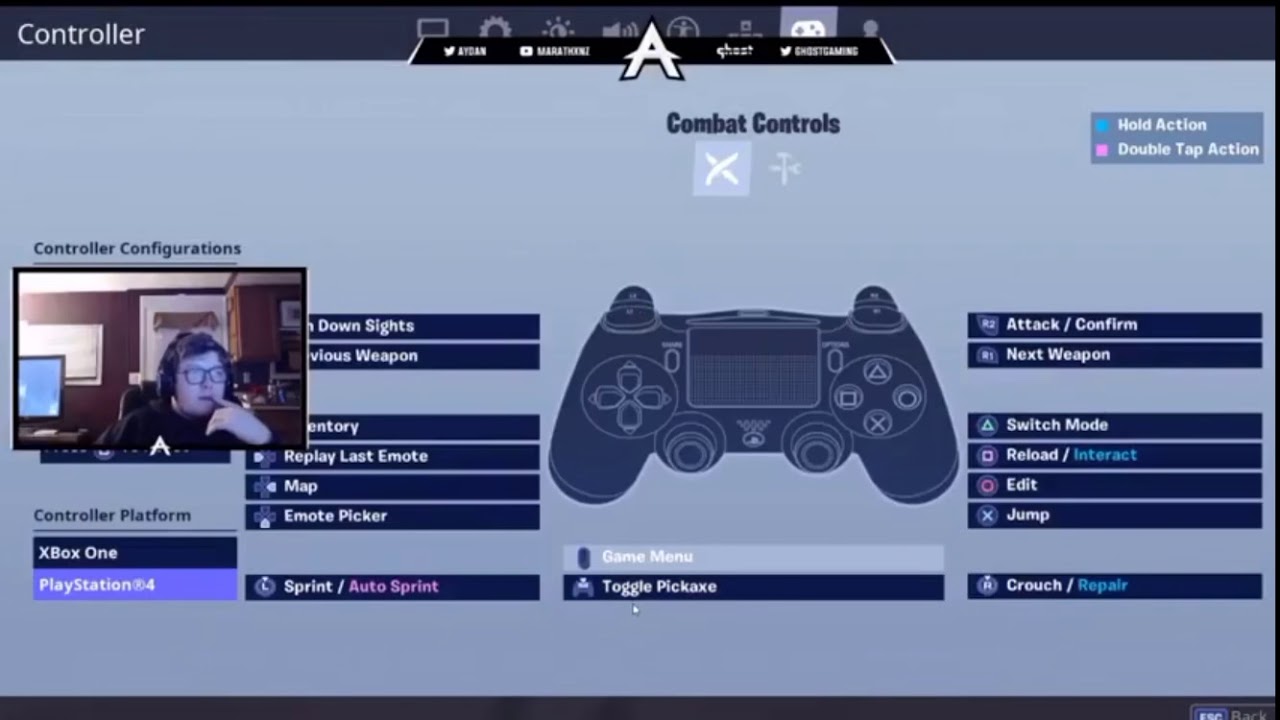 Ghost Ayden key binds shown! - YouTube