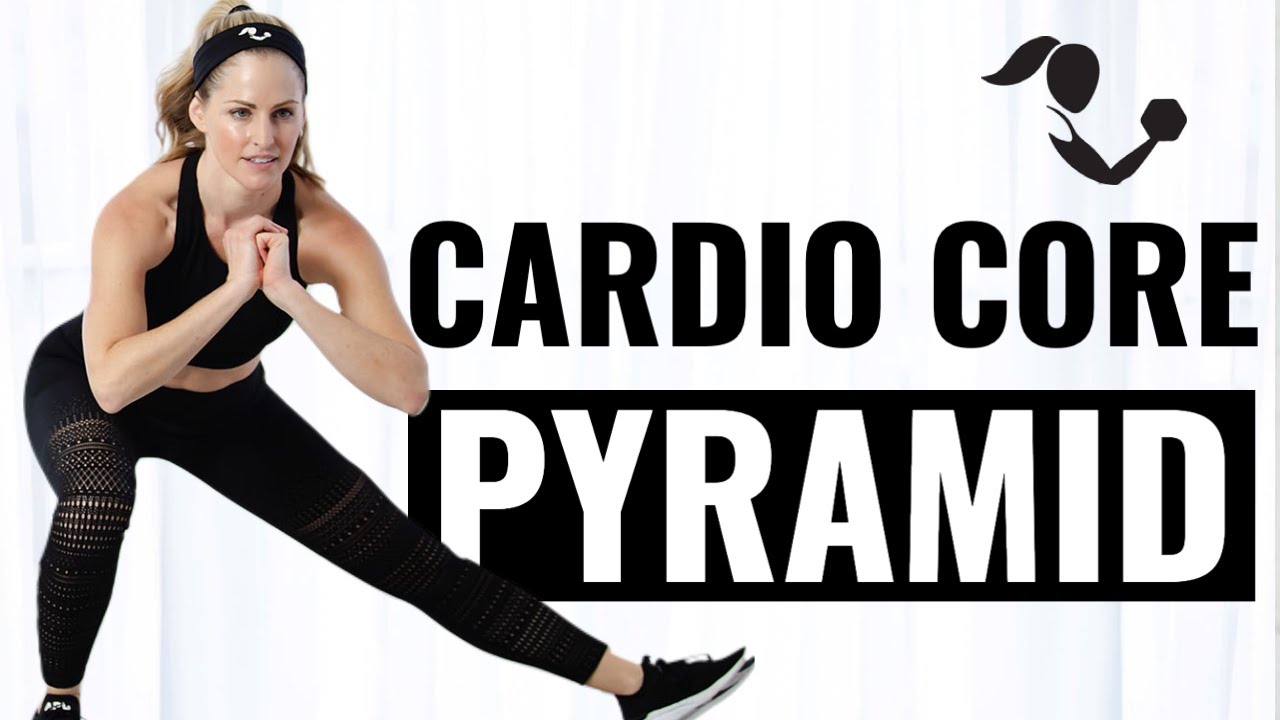 36-Minute Cardio Core Pyramid Workout - YouTube