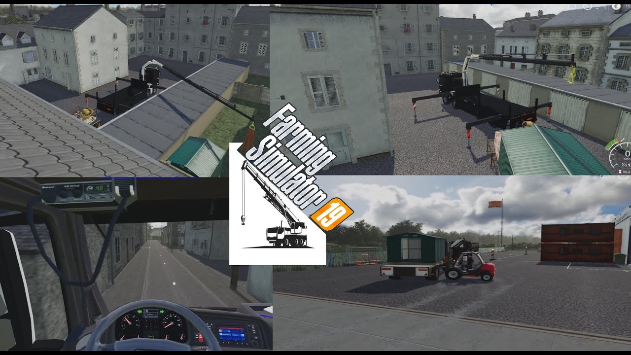 FS19 | TP | Delivery Construction Materials & Hoisting in a small ...