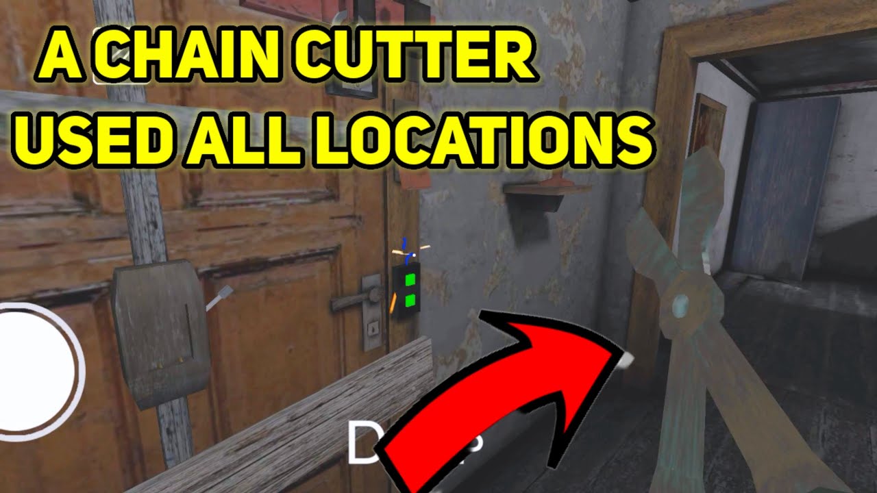 A Chain Cutter Used All Locations | a chain cutter granny 1 - YouTube