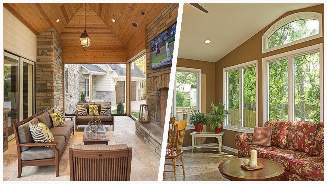 75 Ceramic Tile Sunroom Design Ideas You'll Love 😊 - YouTube