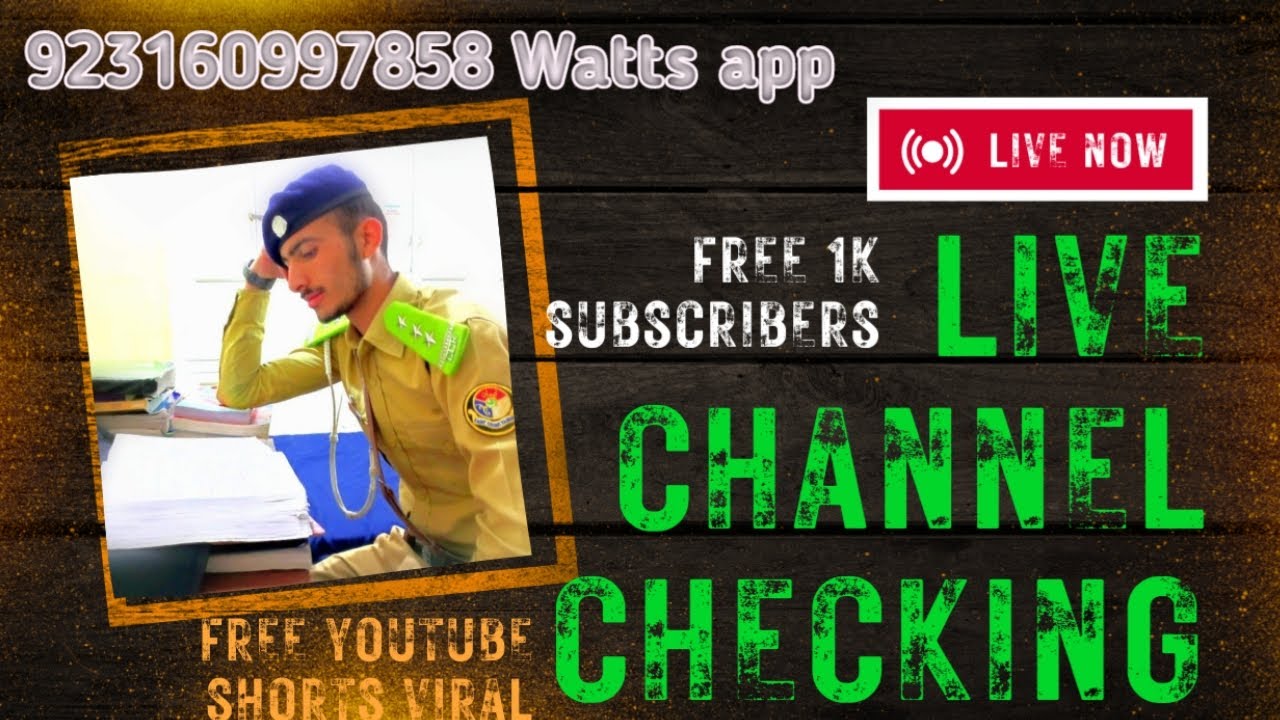 Live Promotion Stream ||Live Free Promotion ||Free Subscribers ...