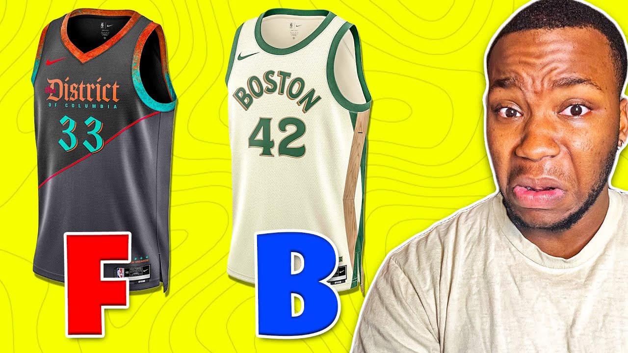 We Graded More AWFUL 2024 NBA City Jerseys - YouTube