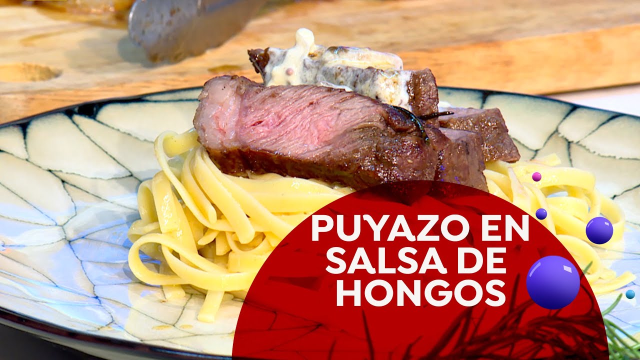 Puyazo en Salsa de Hongos - YouTube