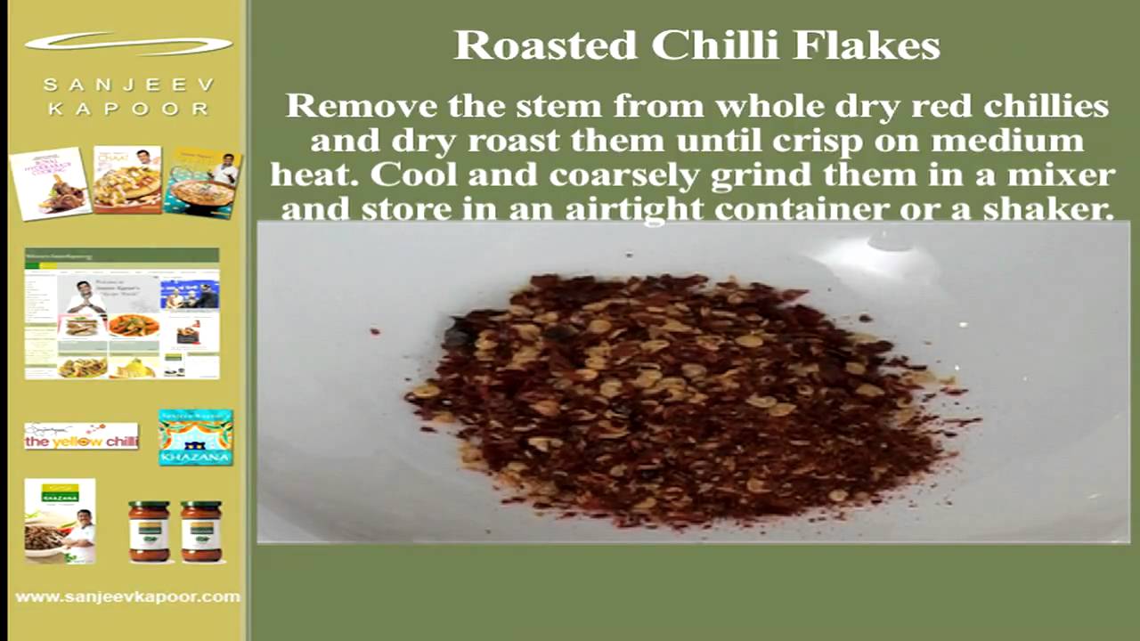 Roasted Chilli Flakes - YouTube