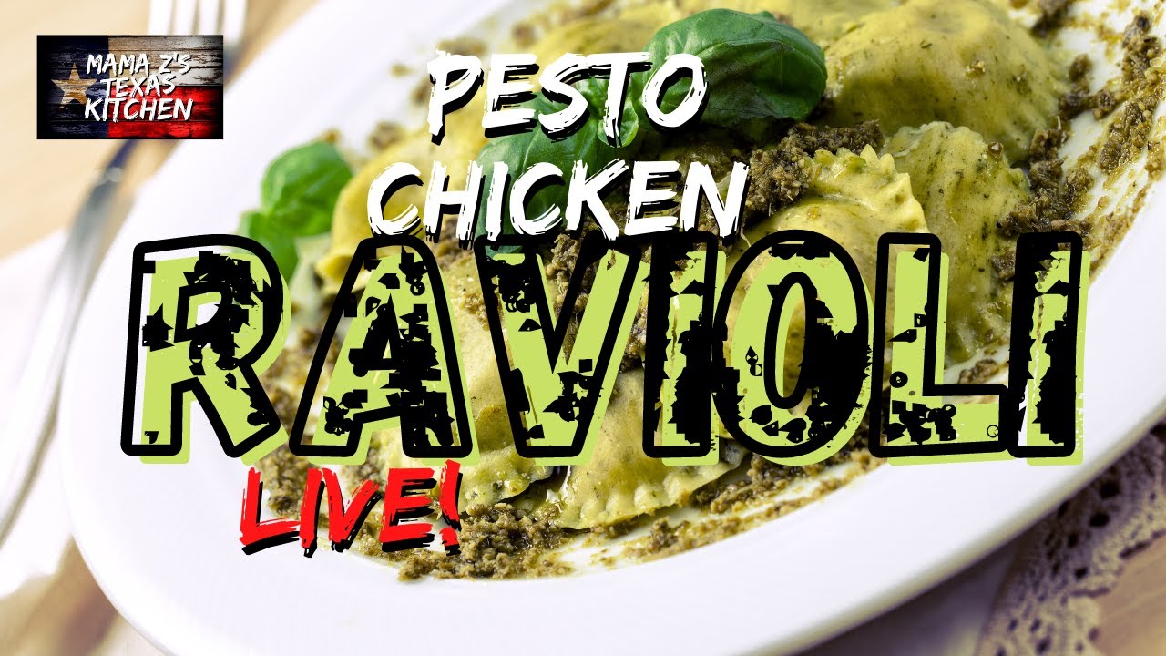 Pesto Chicken Ravioli On what's on the plate +plus surgery update! LIVE ...