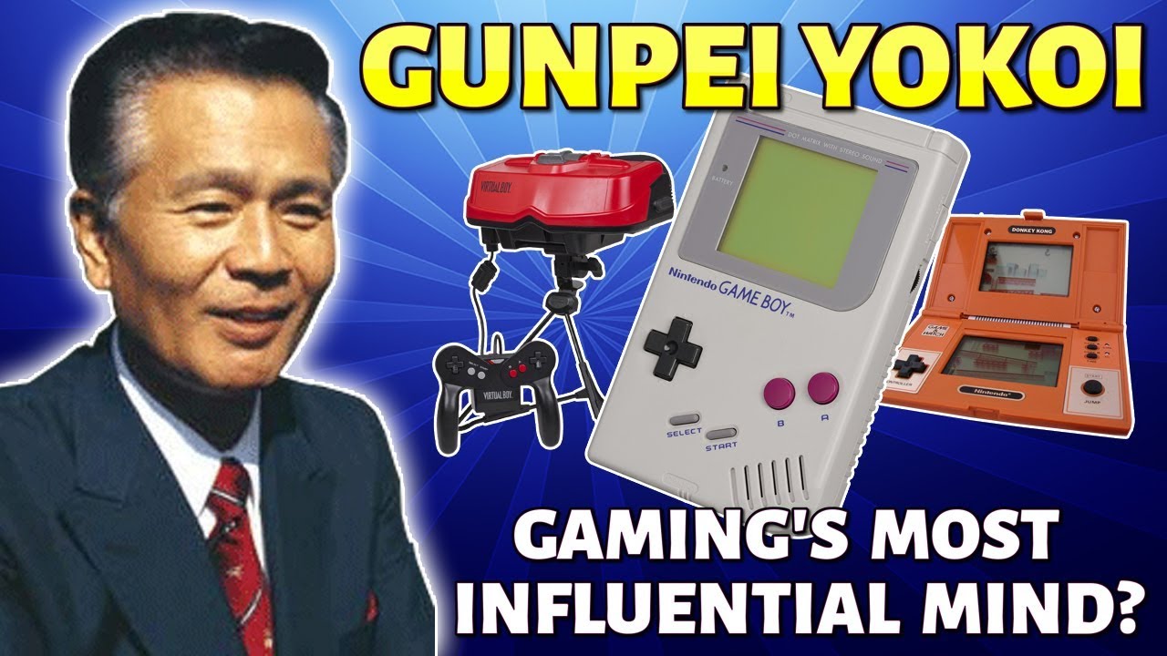 Gunpei Yokoi - Gaming's Most Influential Mind? (ft. Slope's Game Room ...