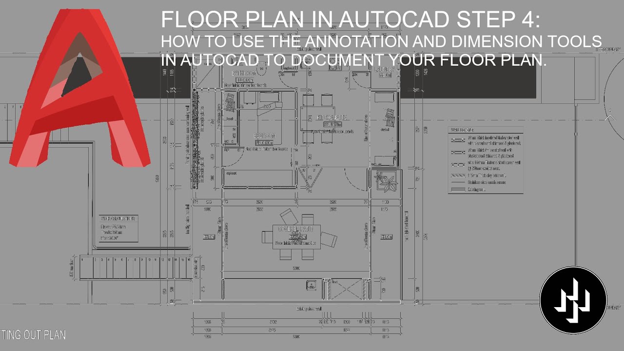 FLOOR PLAN IN AUTOCAD STEP 4: - YouTube