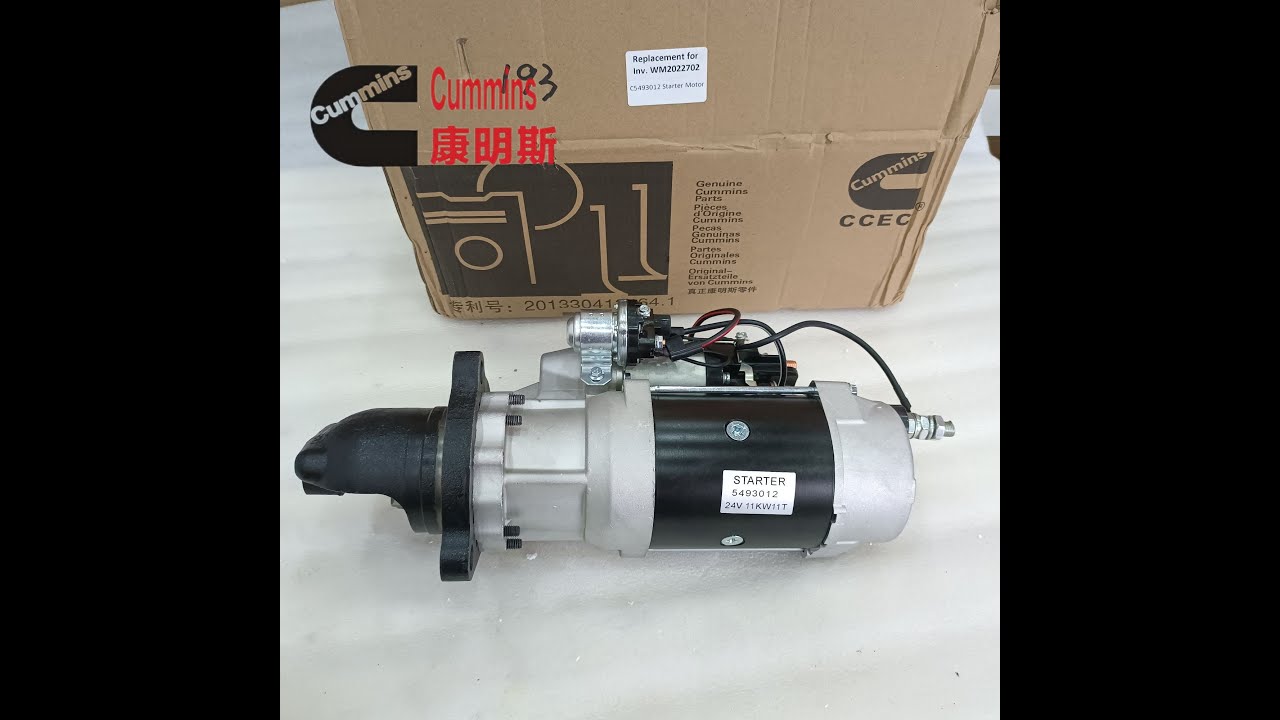 CCEC CUMMINS STARTER MOTOR 5493012 C5493012 C5364880 5367763 5493112 ...