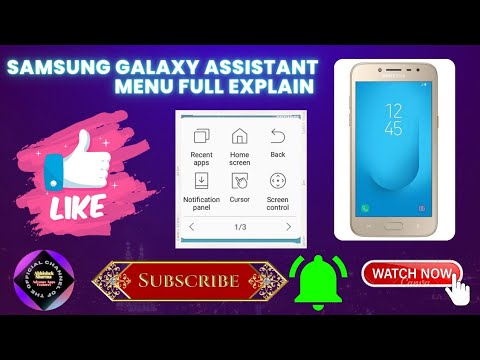 Samsung galaxy Assistant menu full explain | Samsung mobile me ...