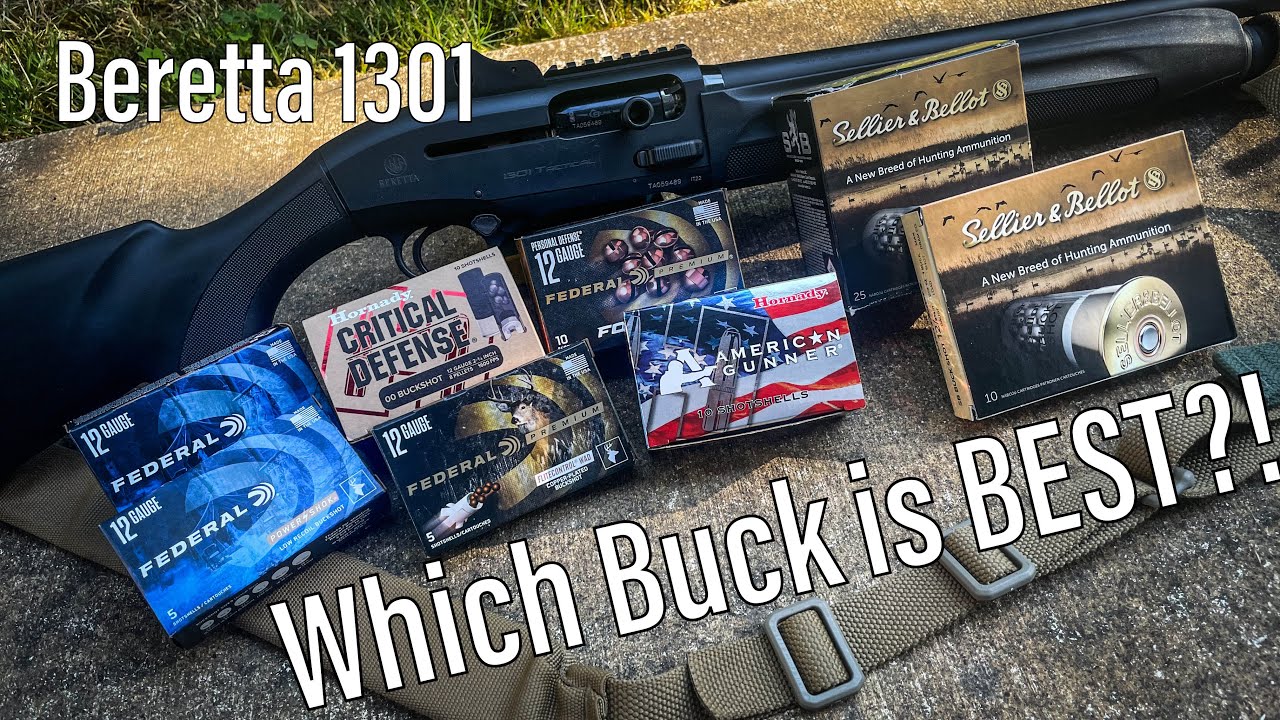 Best Home Defense Load - Beretta 1301 - YouTube