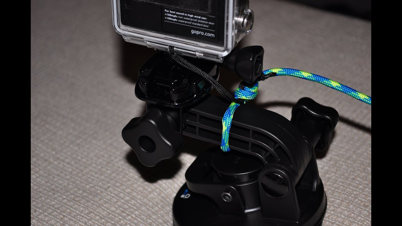 DIY: "Big Kahuna" Style Adjustable Leash for GoPro - YouTube