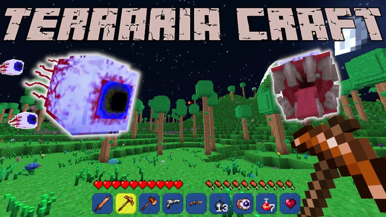 Minecraft’s Terraria Mod Is Surprisingly Good - YouTube