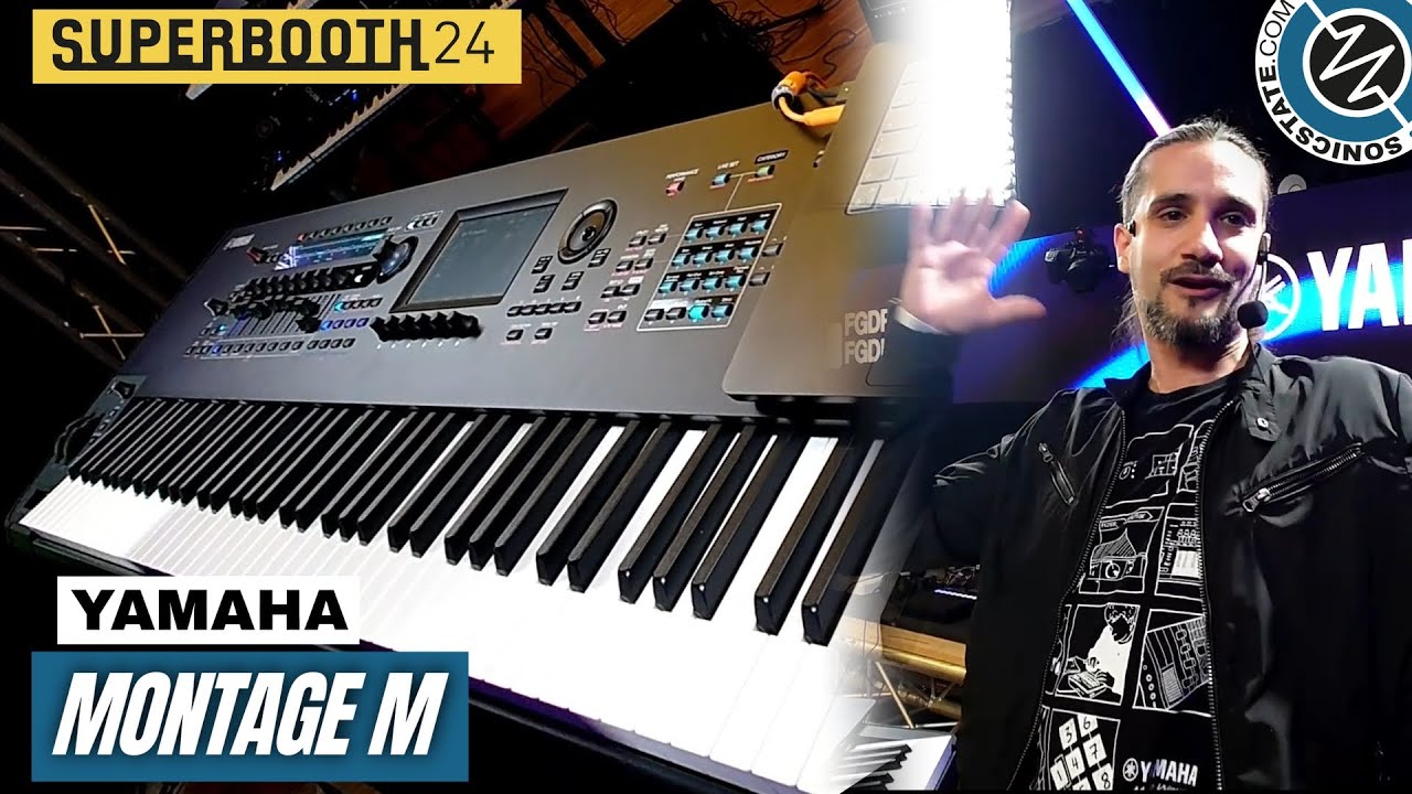 SUPERBOOTH 2024: Yamaha - Montage M Synthesizer V2.0 Update - YouTube