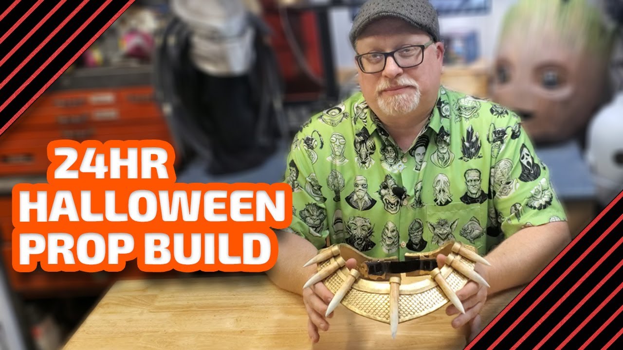 24hr Speed Build of Killmonger's Necklace for a Halloween Costume - YouTube