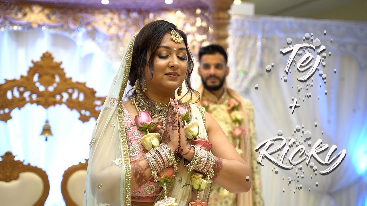 Rikz Productionz - Tej and Ricky | Hindu Wedding Trailer | Crown Plaza ...