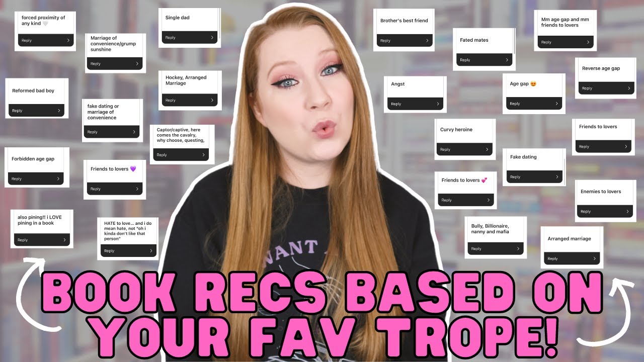 Book Recommendations Based on Your Favorite Trope! | 35 book recs - YouTube
