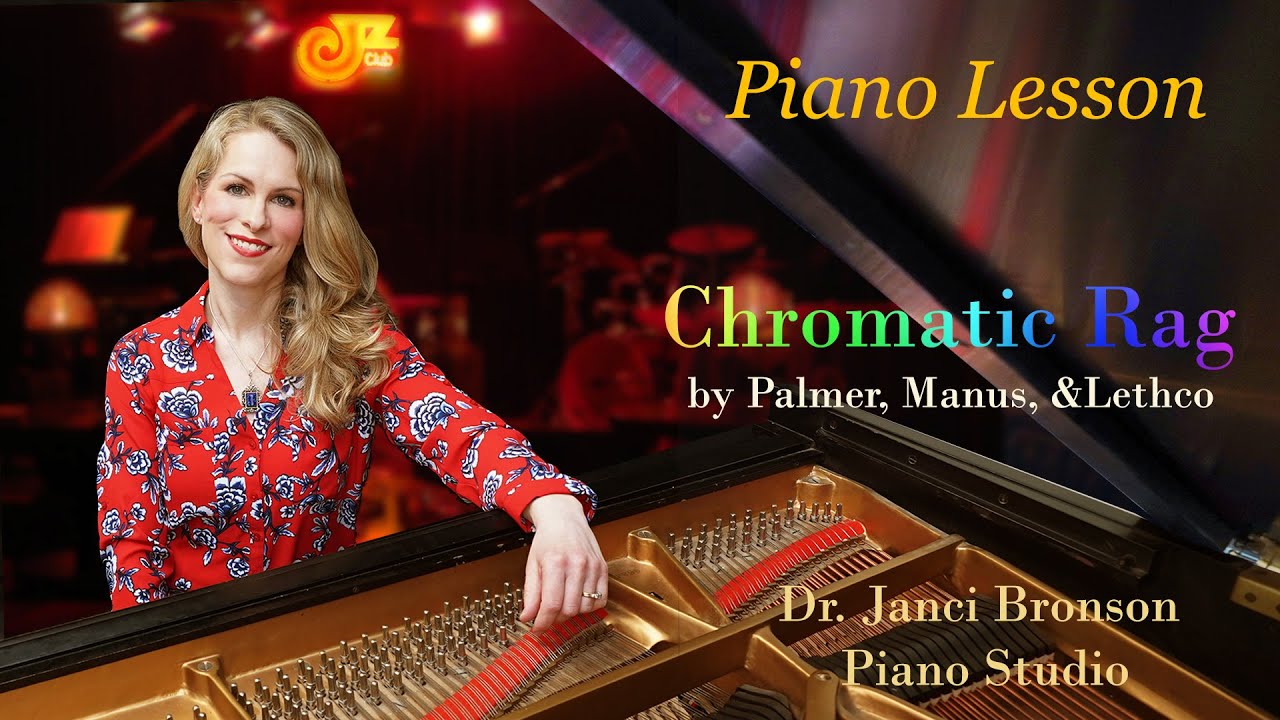 How to play Chromatic Rag by Palmer, Manus, and Lethco on Piano - YouTube