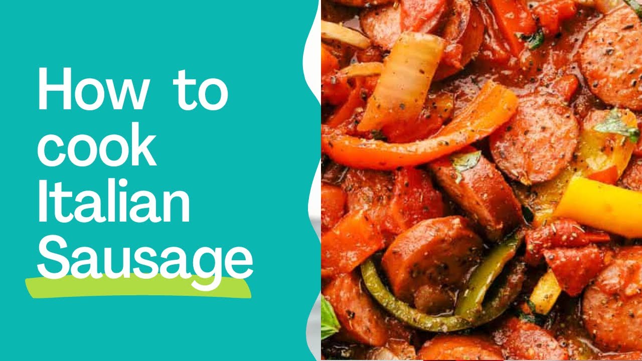 How to cook Italian Sausage with onions - YouTube