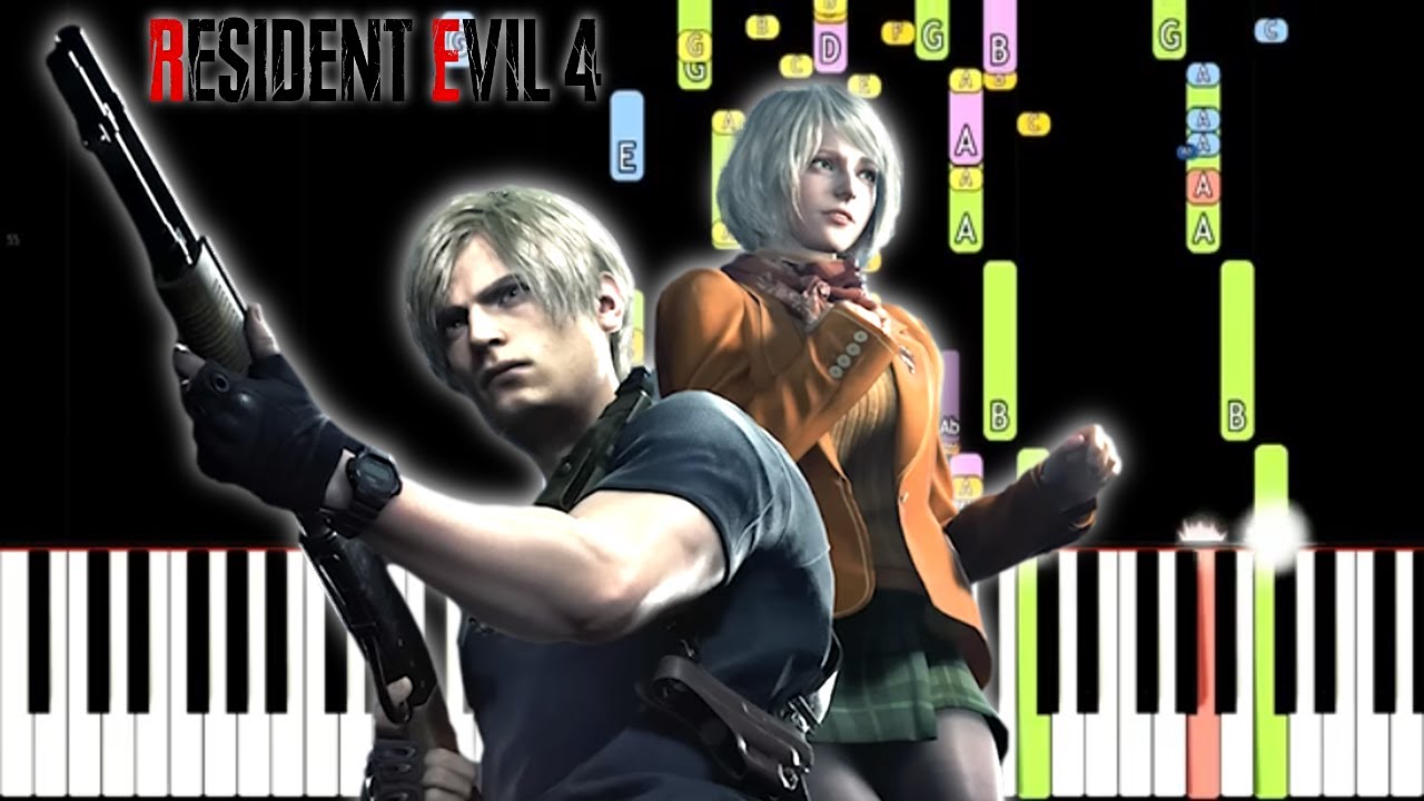 Resident Evil 4 Remake OST - Shooting Range Bonus Theme - Piano Remix ...