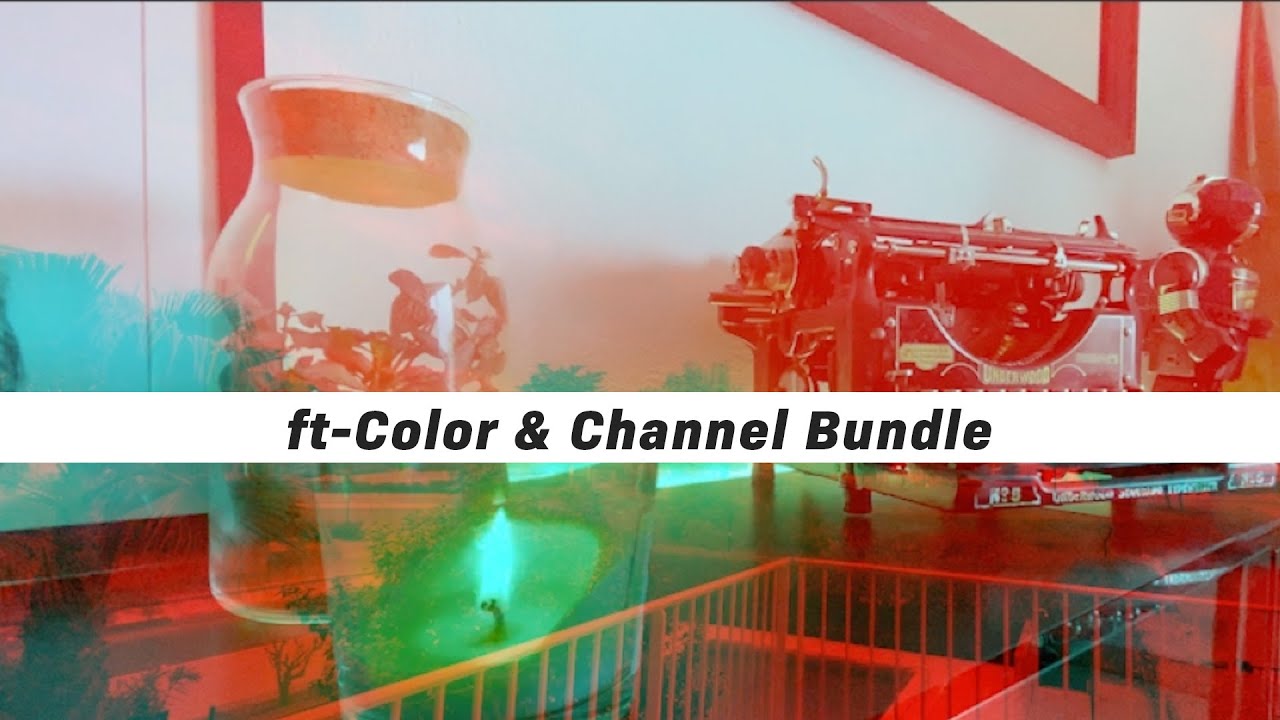 ft-Color and Channel Bundle for After Effects and Premiere Pro - YouTube